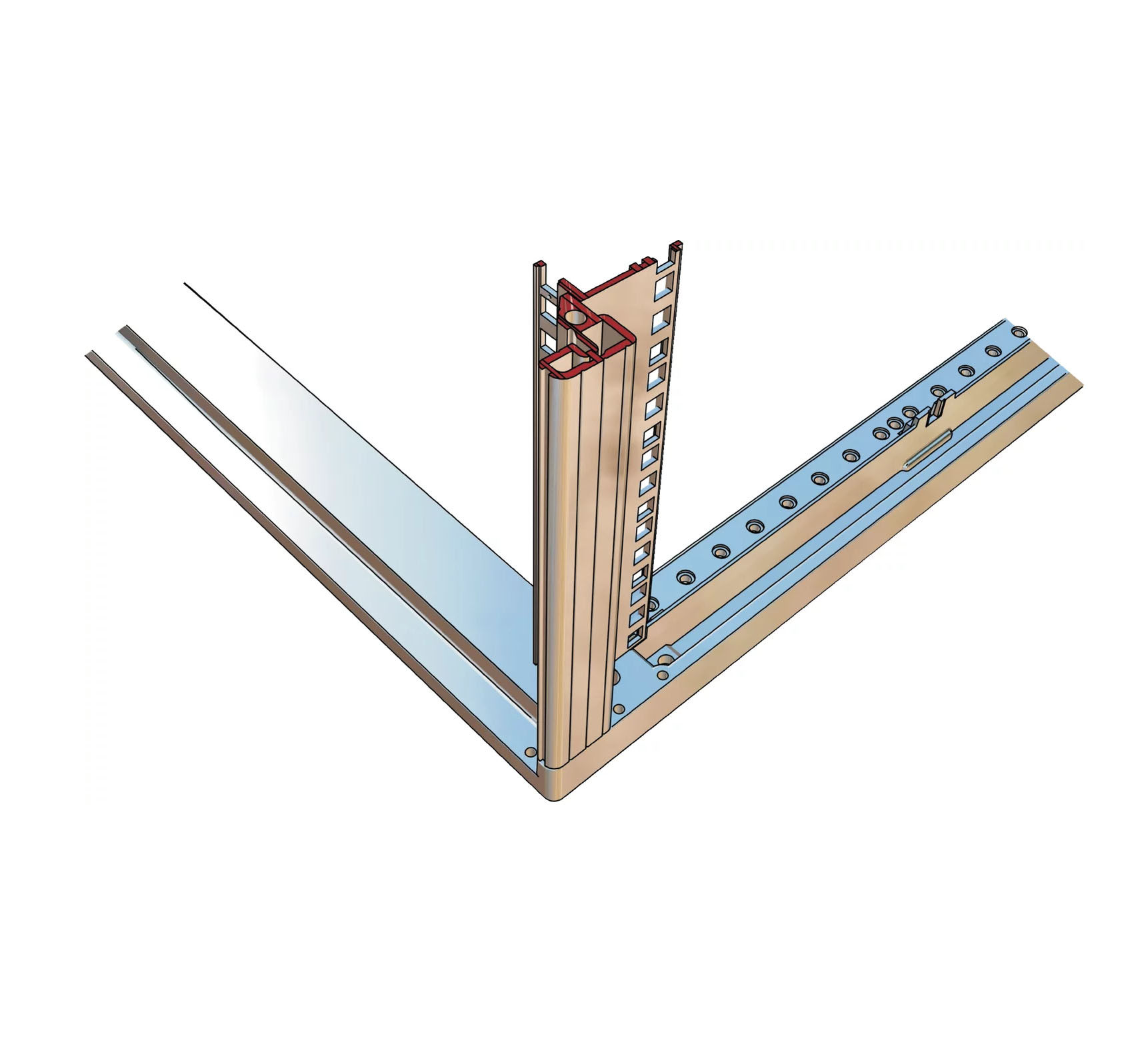 Novastar Cabinet Frame- Slim-Line- 16 U 553W 500D - 4most